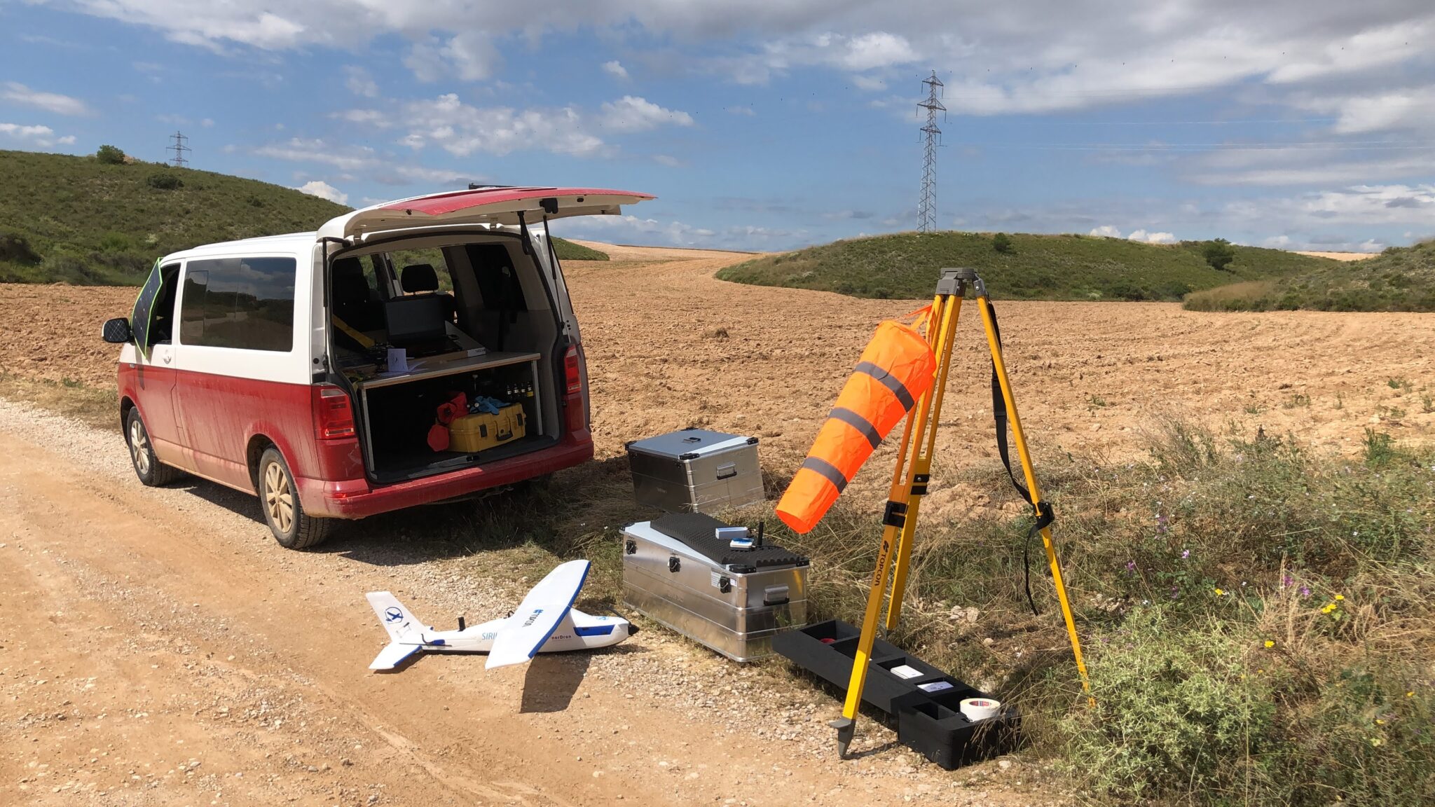 Proyectos con avión ala fija Topcon Sirius Pro – Nordron